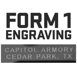 NFA Laser Engraving - Form 1 | Capitol Armory